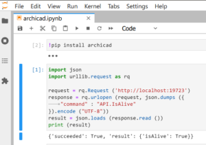 Archicad + JupyterLab. Un python para controlarlos a todos. – Garquitectos